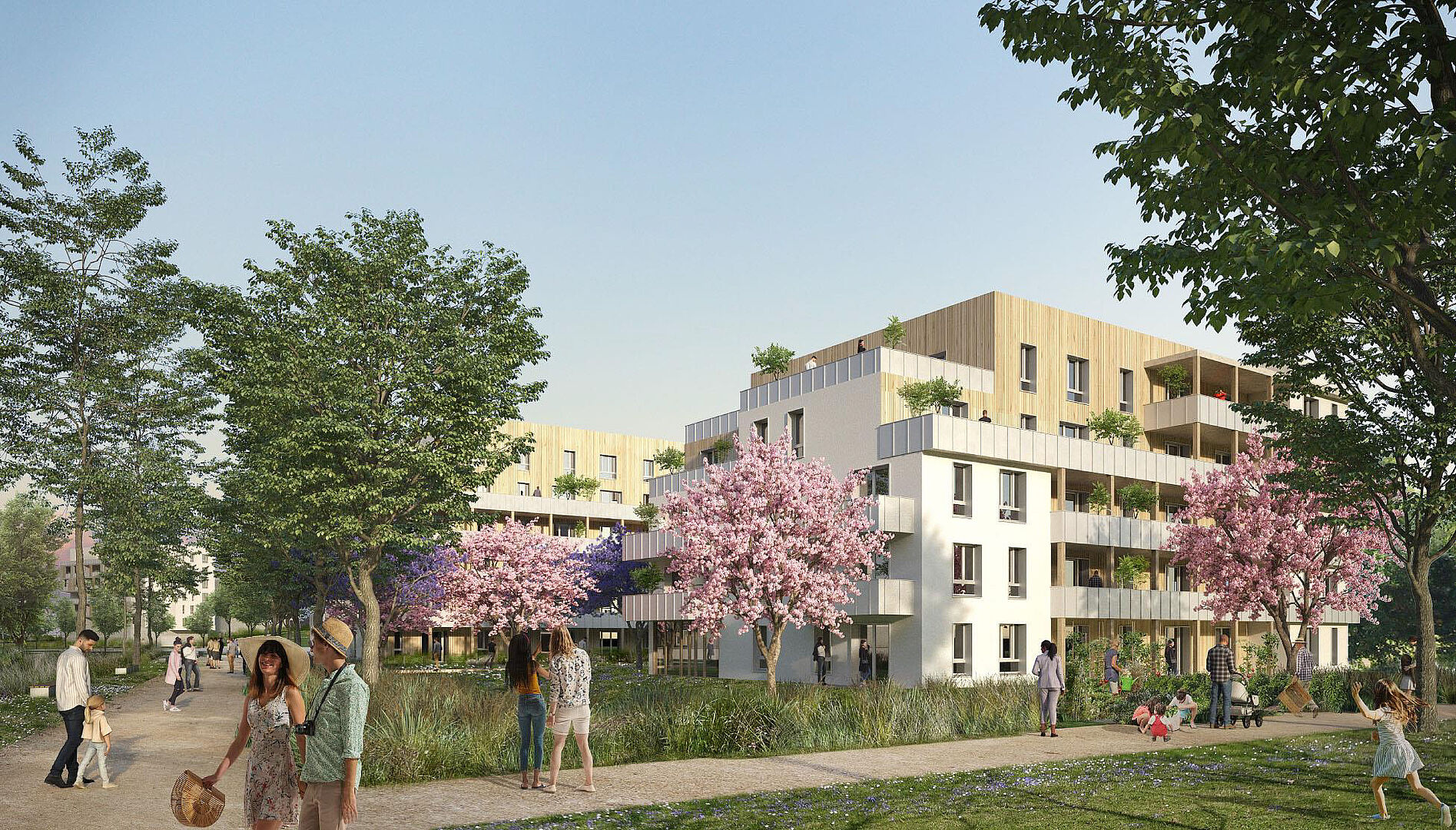 Création de l'EcoQuartier de Château Rouge